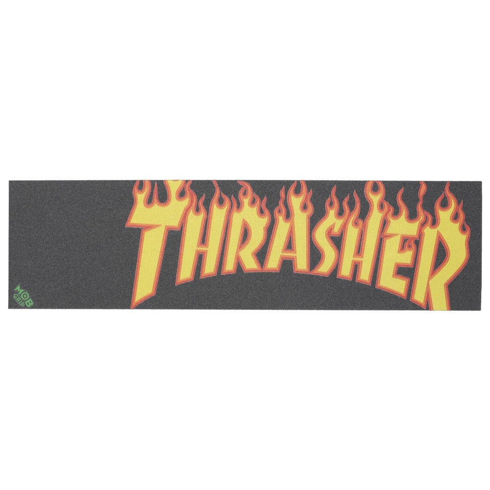 Lija Mob Grip x Thrasher Yellow and Orange Flame Grip – bangconcept